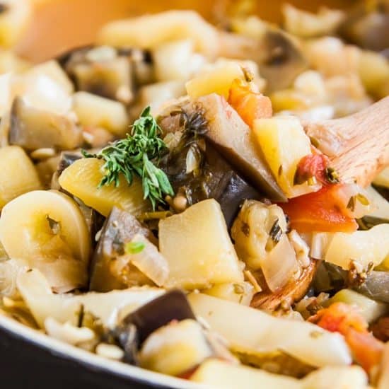 Slow Cooker Vegetable Stew Recipe My Edible Food